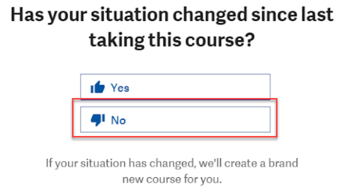 How to Retake a Course – Enrich Support